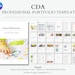 CDA Professional Portfolio Template, Canva Template, Child Development ...