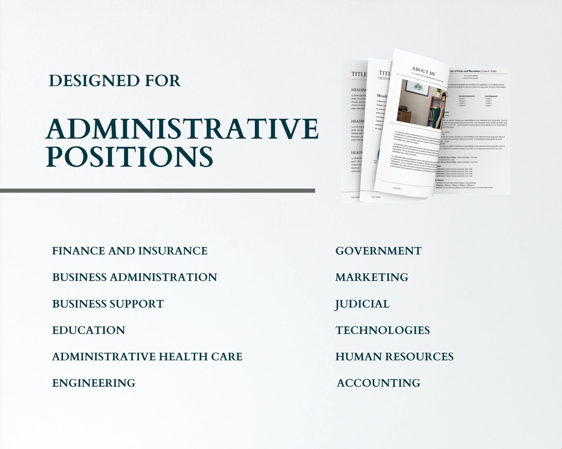 Professional Portfolio Template Canva, Professional Resume and Cover ...