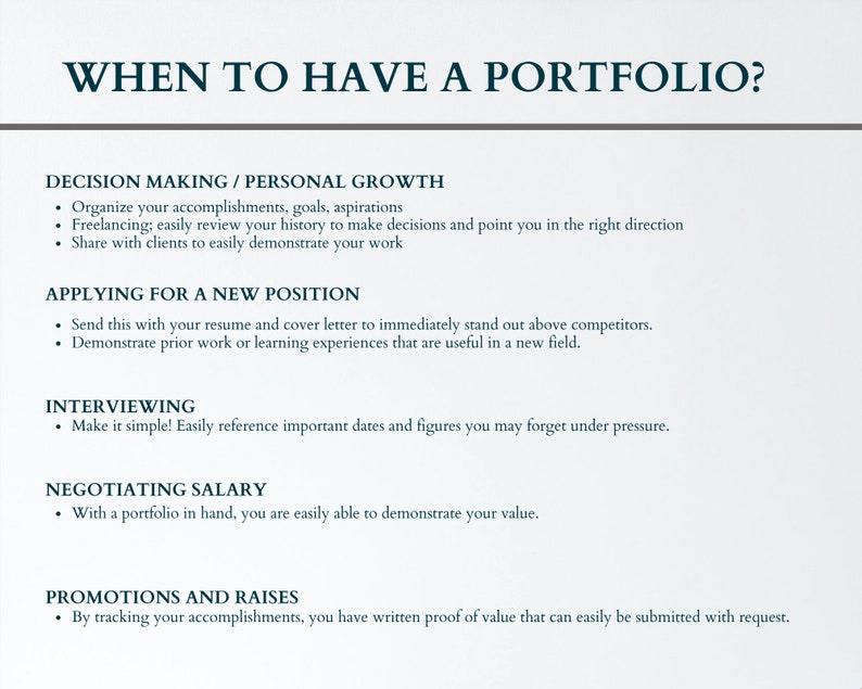 Professional Portfolio Template Canva, Professional Resume and Cover ...