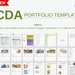 CDA Professional Portfolio Template, Canva Portfolio Template ...