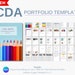 CDA Professional Portfolio Template, Canva Template, Child Development ...