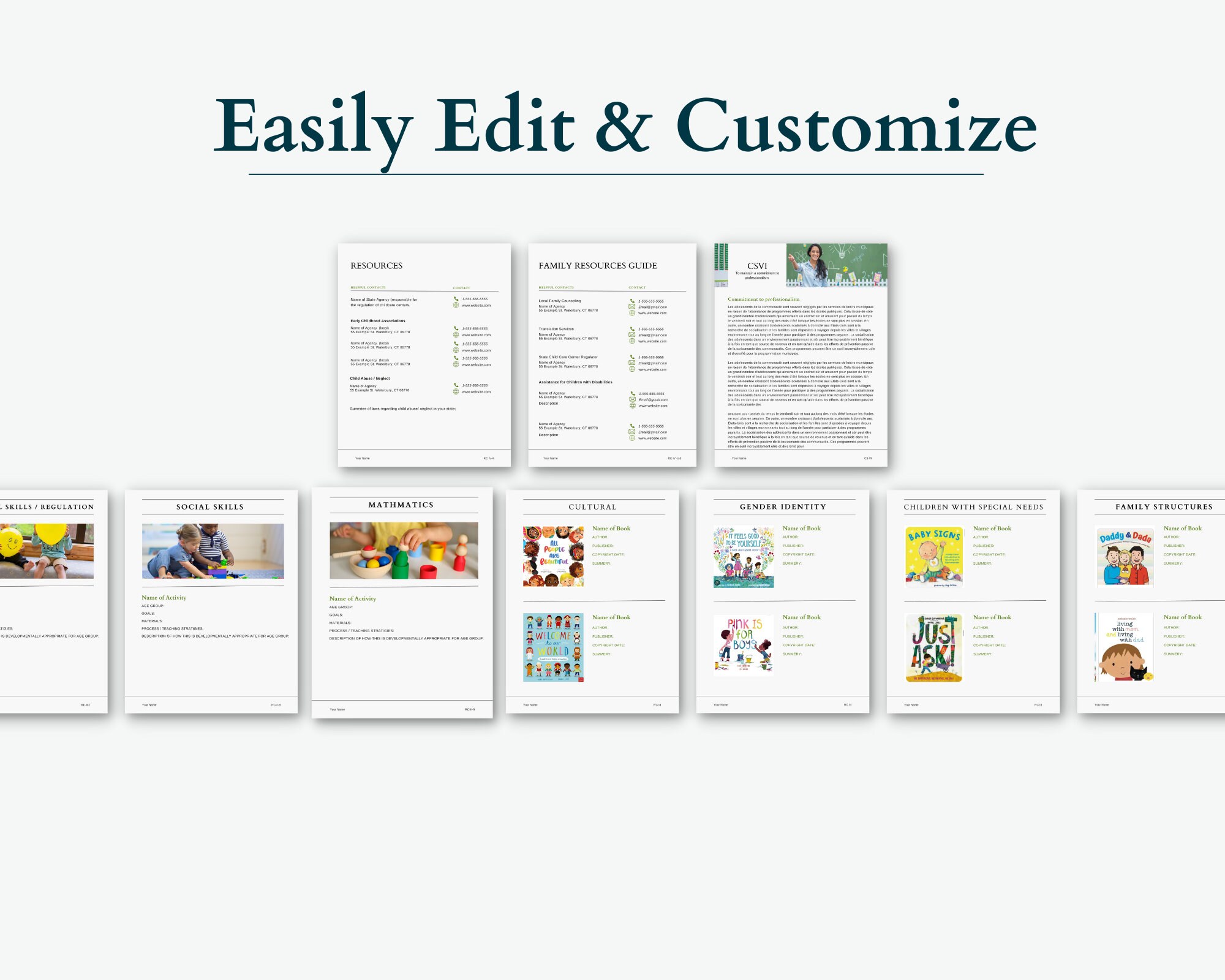 CDA Professional Portfolio Template Canva Portfolio 40 OFF