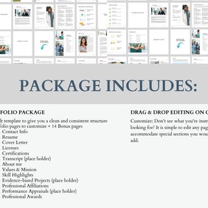 Nursing Portfolio Template, Nursing Professional Portfolio, Nurse ...