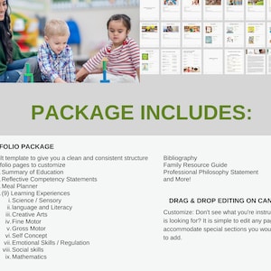 CDA Professional Portfolio Template, Canva Portfolio Template ...