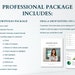 Professional Portfolio Template, Professional Resume, Professional ...