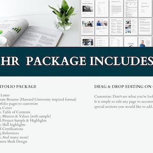 HR Professional Portfolio Template, Human Resources Portfolio, HR ...