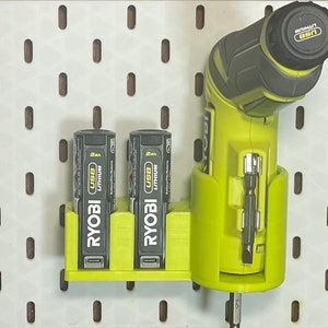 For Ryobi Screwdriver 4V USB Lithium and Battery LINK, Pegboard, Ikea ...