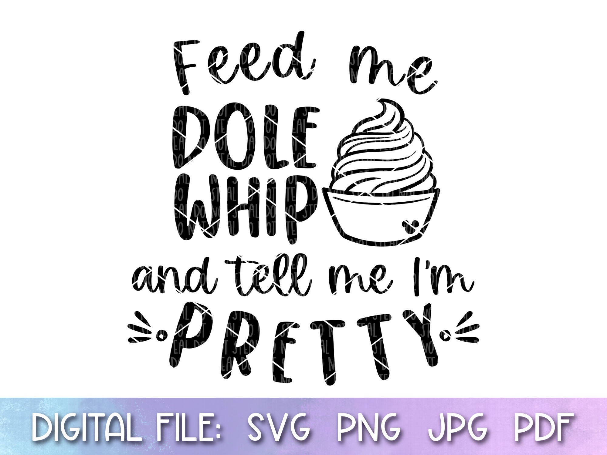 Feed Me Dole Whip SVG, Disneyworld Snack PNG, Shirt Cut File, Cricut ...