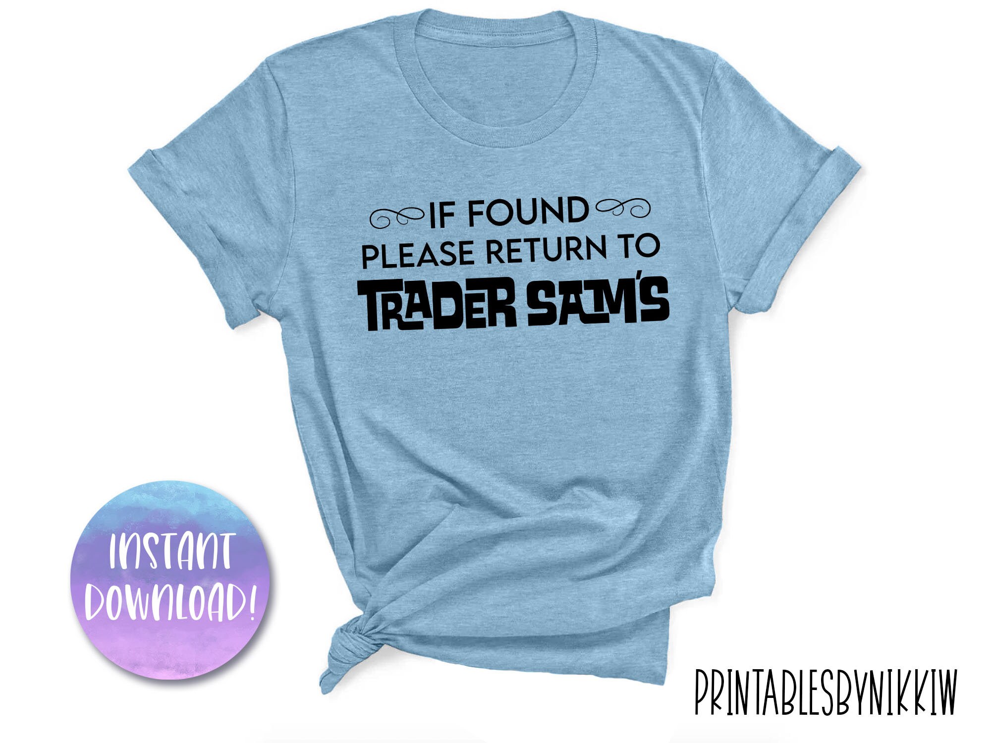 Trader Sams Tiki Disneyland Disneyworld Shirt SVG, Shirt Cut File ...