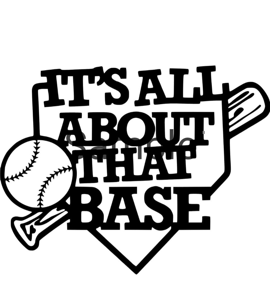 It's All About That Base Svg, Jpg, Dxf and Png - Etsy