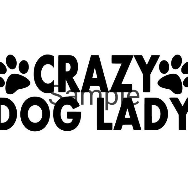 Crazy Dog Lady - Etsy