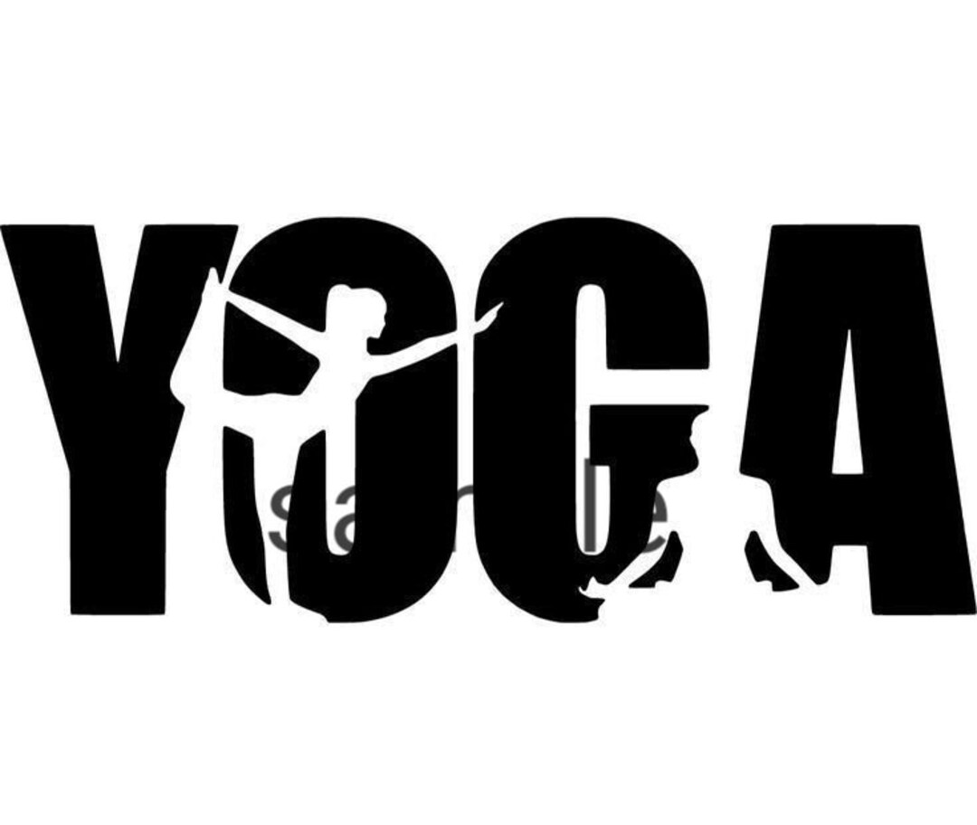Yoga Svg, Jpg, Dxf and Png - Etsy