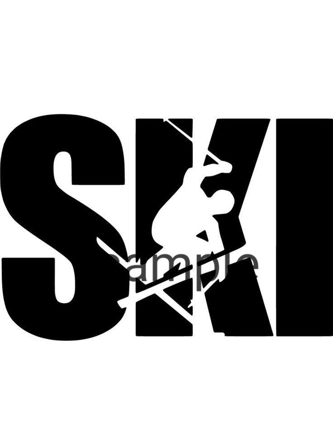 Ski Svg, Jpg, Dxf and Png - Etsy