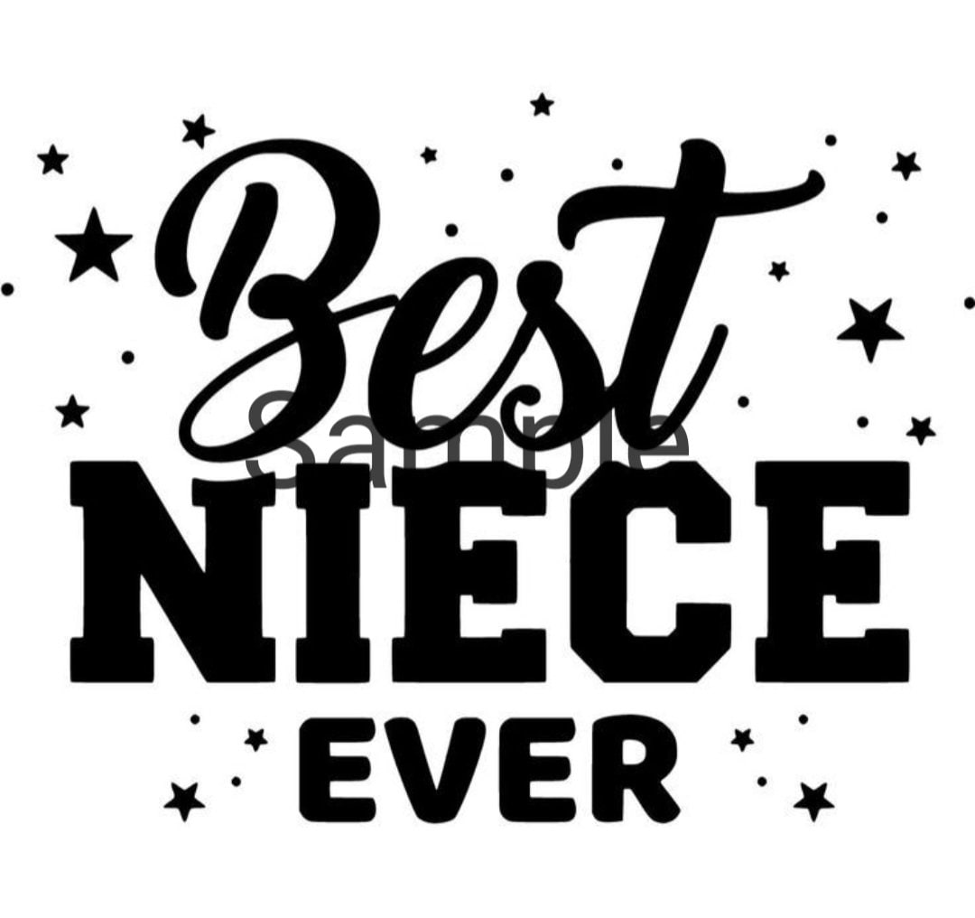 Best Niece Ever Svg, Jpg, Dxf and Png - Etsy