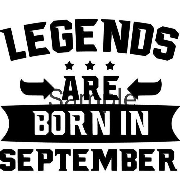 September Svg - Etsy