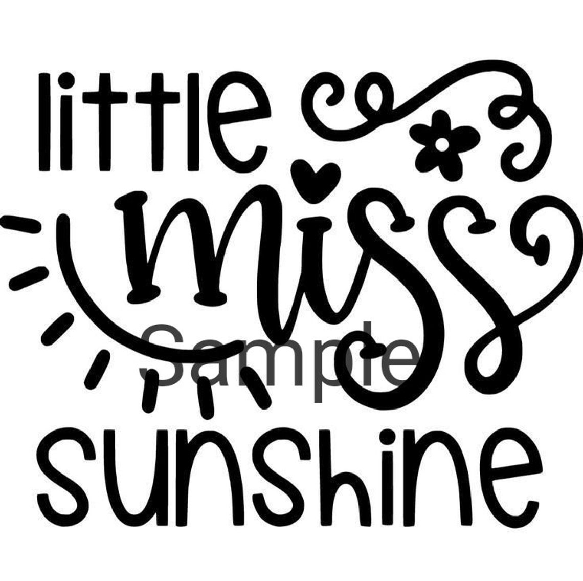 Little Miss Sunshine Svg, Jpg, Dxf and Png - Etsy