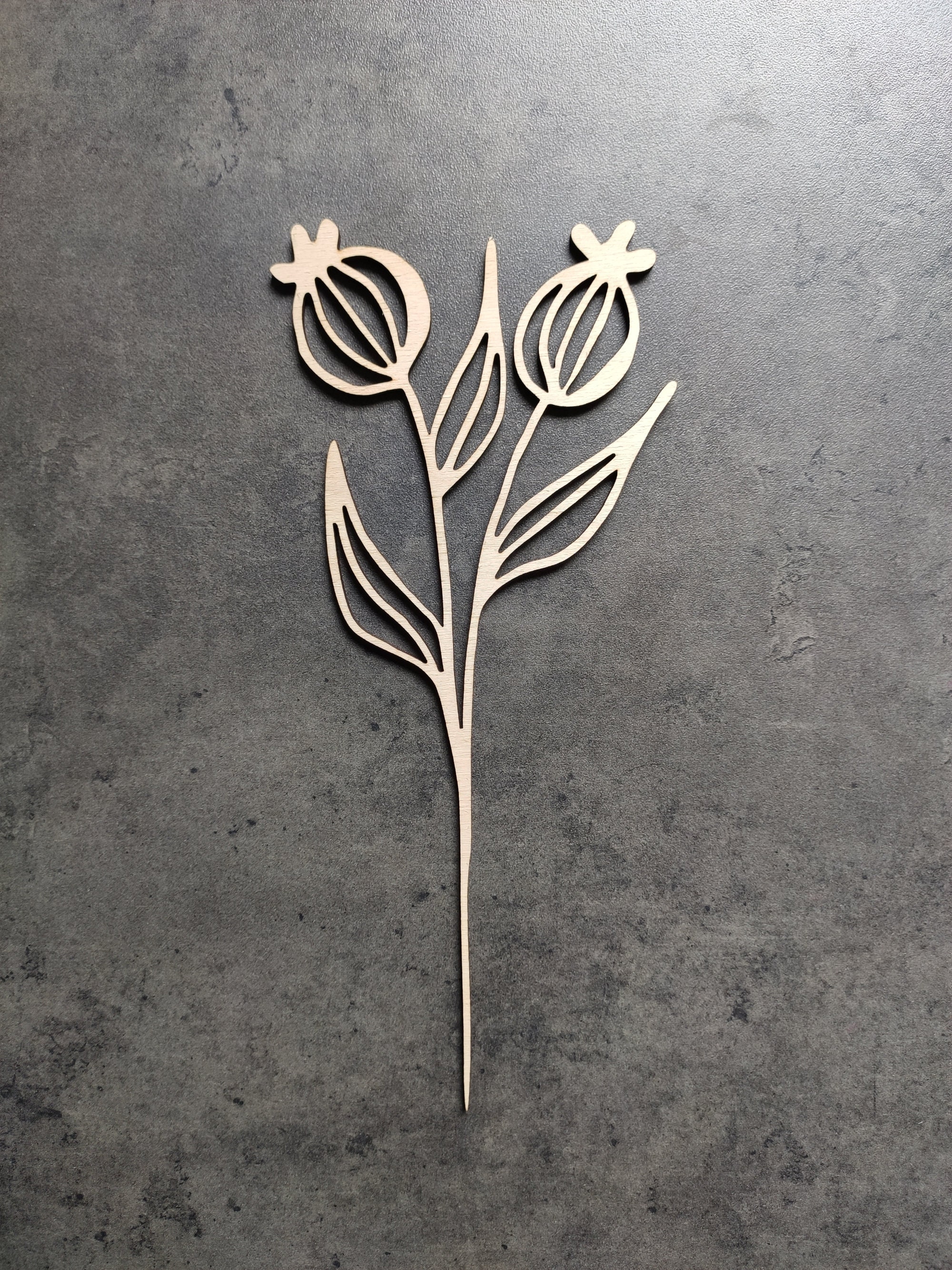 Wooden Flowers Laser Cut Flowers File for Laser Cutting, Digital ...