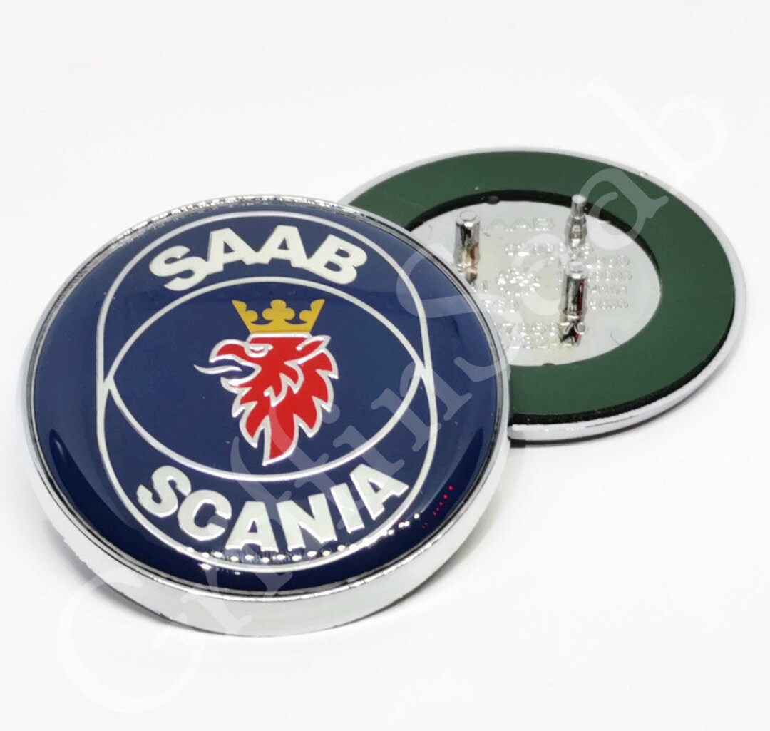 Saab Scania Bonnet Hood Front Badge Emblem 93 95 9-3 9-5 Year 03-10 ...