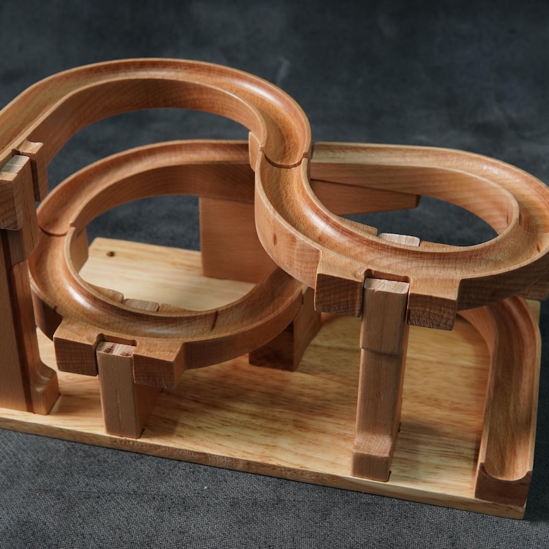 Laser Cut Marble Run - Etsy