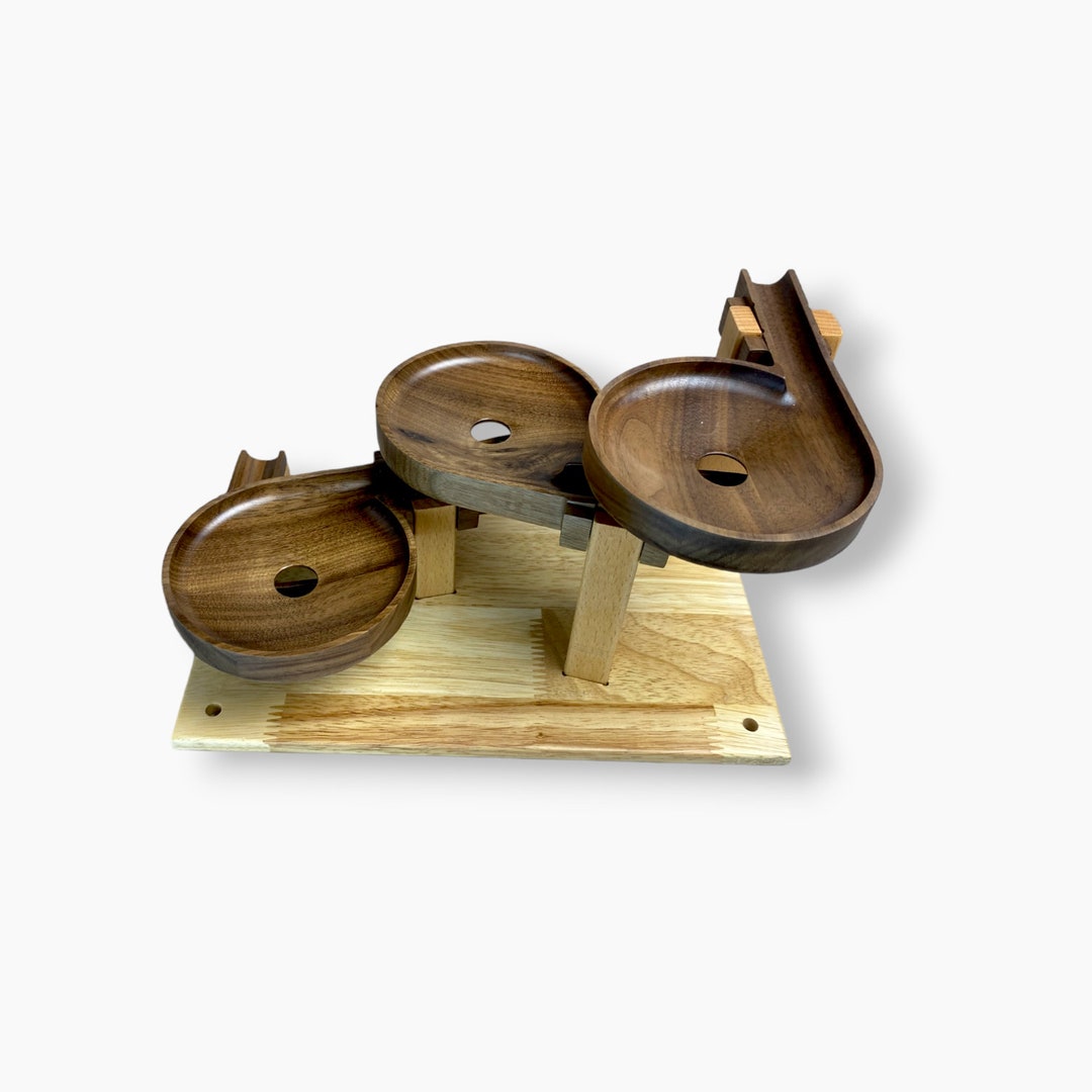 Wooden Marble Run Module: Kinetic Sculpture, Kids Birthday Gift - Etsy