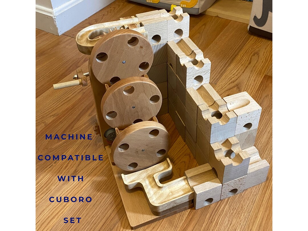 Cuboro Compatible Marble Machine: Automatic Triple Wheel Lifter - Etsy