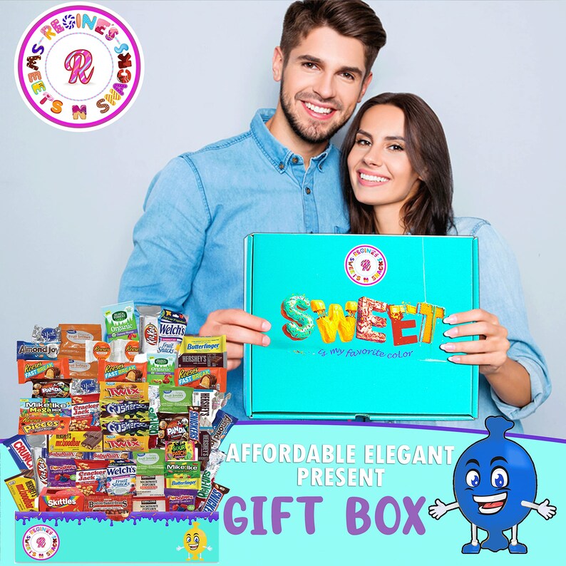 Theatre Movie Snacks Gift Box Snack Stoner Assortment Package Mystery Candy Box Candies Chips ...