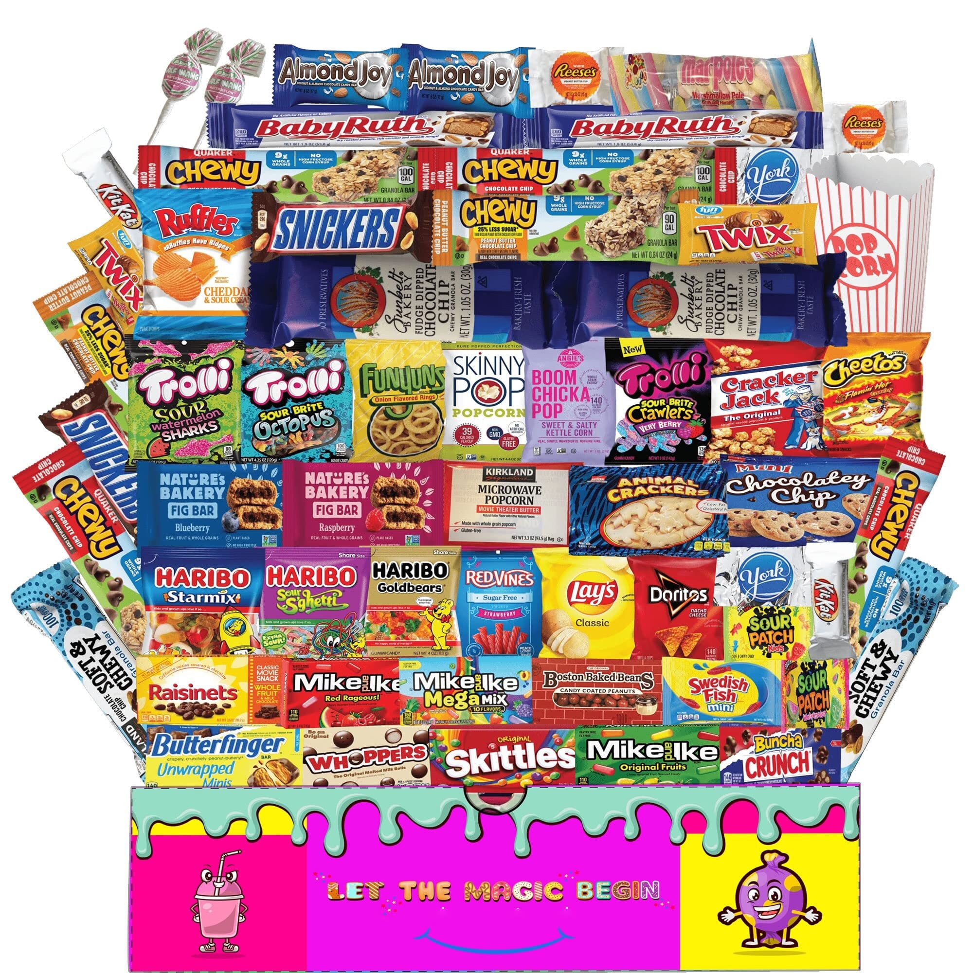 Theatre Movie Snacks Variety Pack 56 Count, 48% OFF