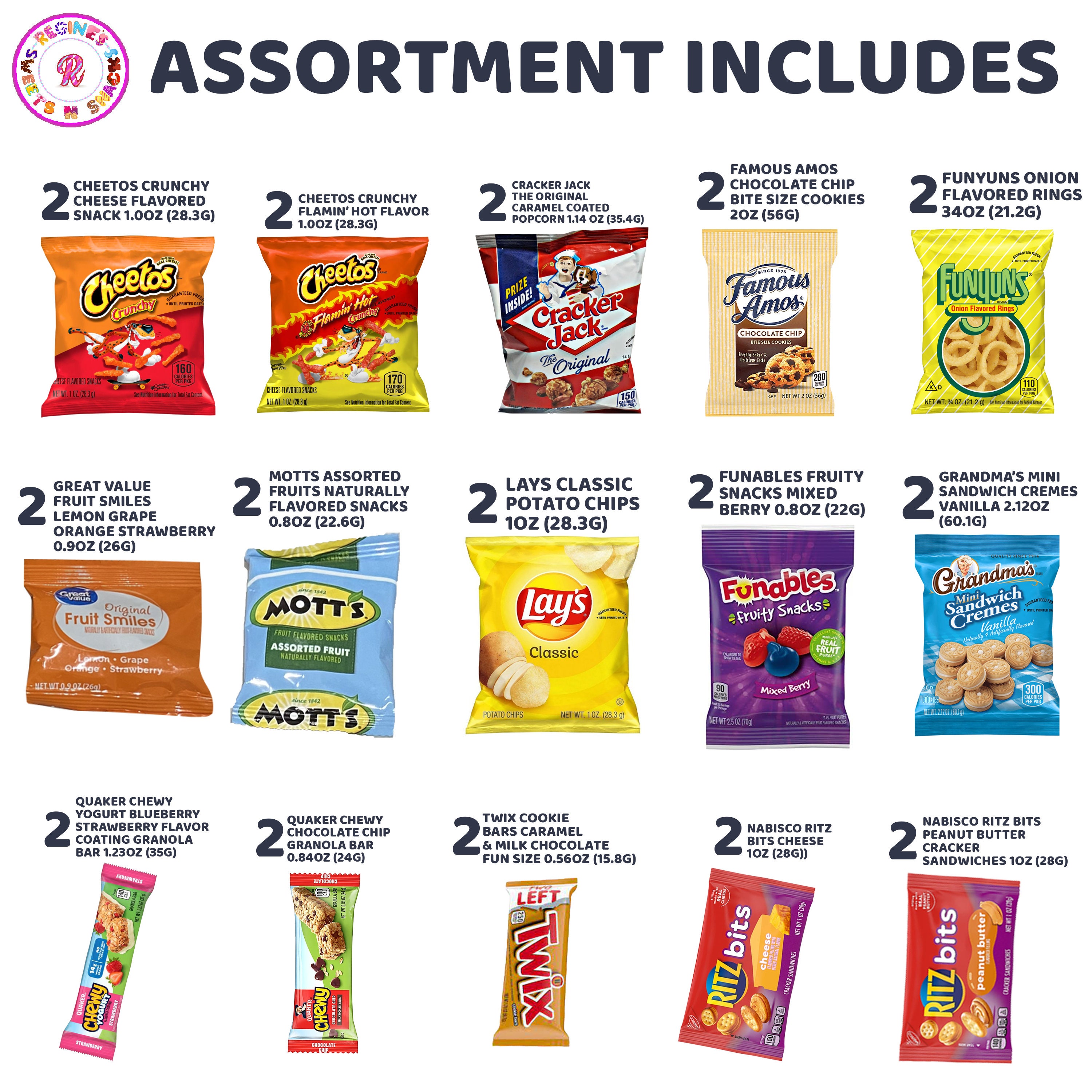 Sweet Savory Snack Boxes College Care Assortment Gift Package Healthy ...