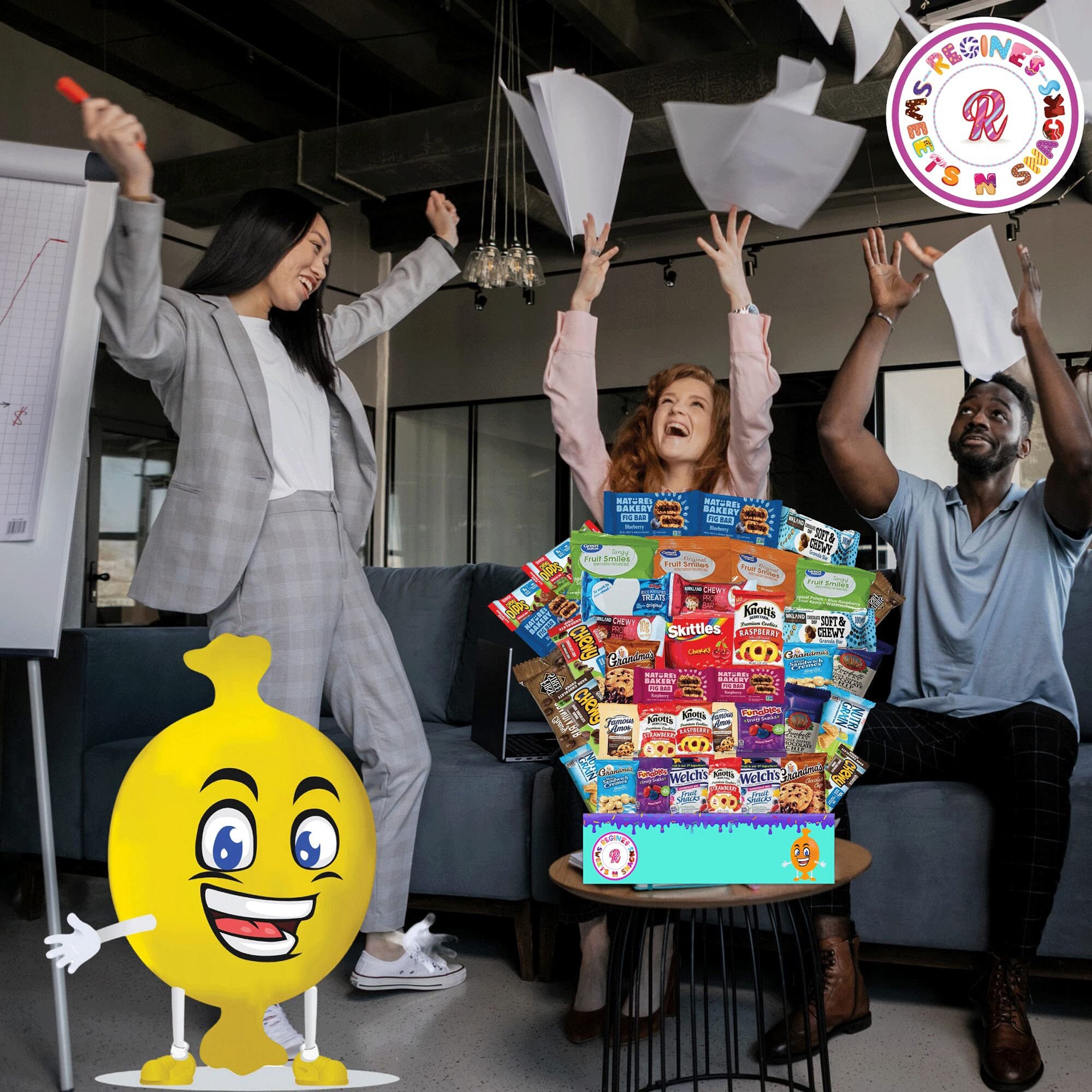 Healthy Snack Gift Box Healthy Flavored Candy Gift Box for - Etsy