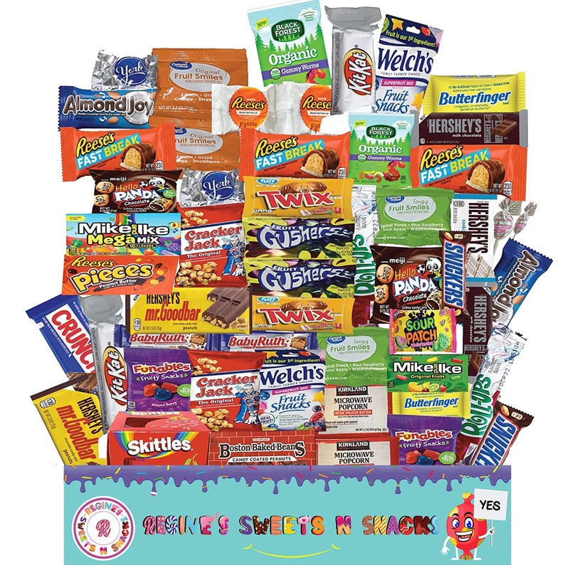 Theatre Movie Snacks Gift Box Snack Stoner Assortment Package Mystery ...