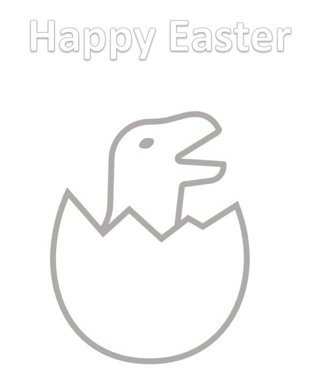 Easter coloring page Easter printable Dino Easter Kids - Etsy España