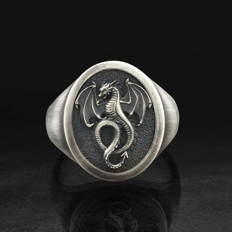 Dragon Rings for Men - Etsy