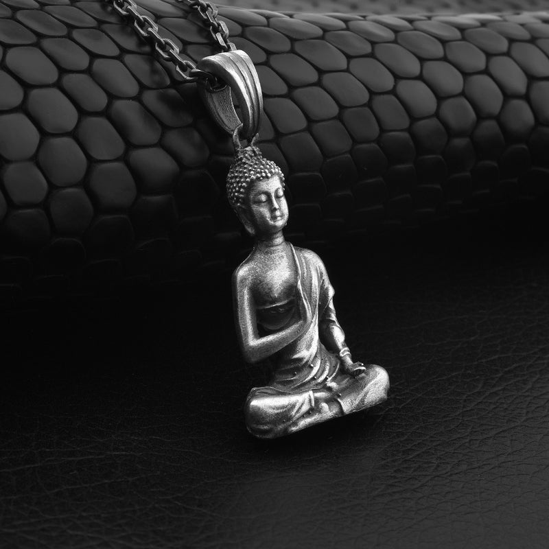 Mens Buddha Necklace - Etsy