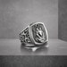 Ancient Egyptian God Seth Signet Silver Mens Ring, 925 Sterling Silver ...