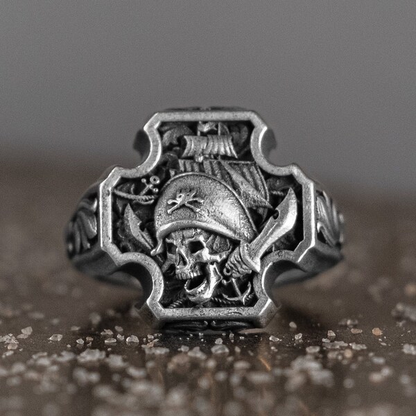 Pirate Ring - Etsy UK