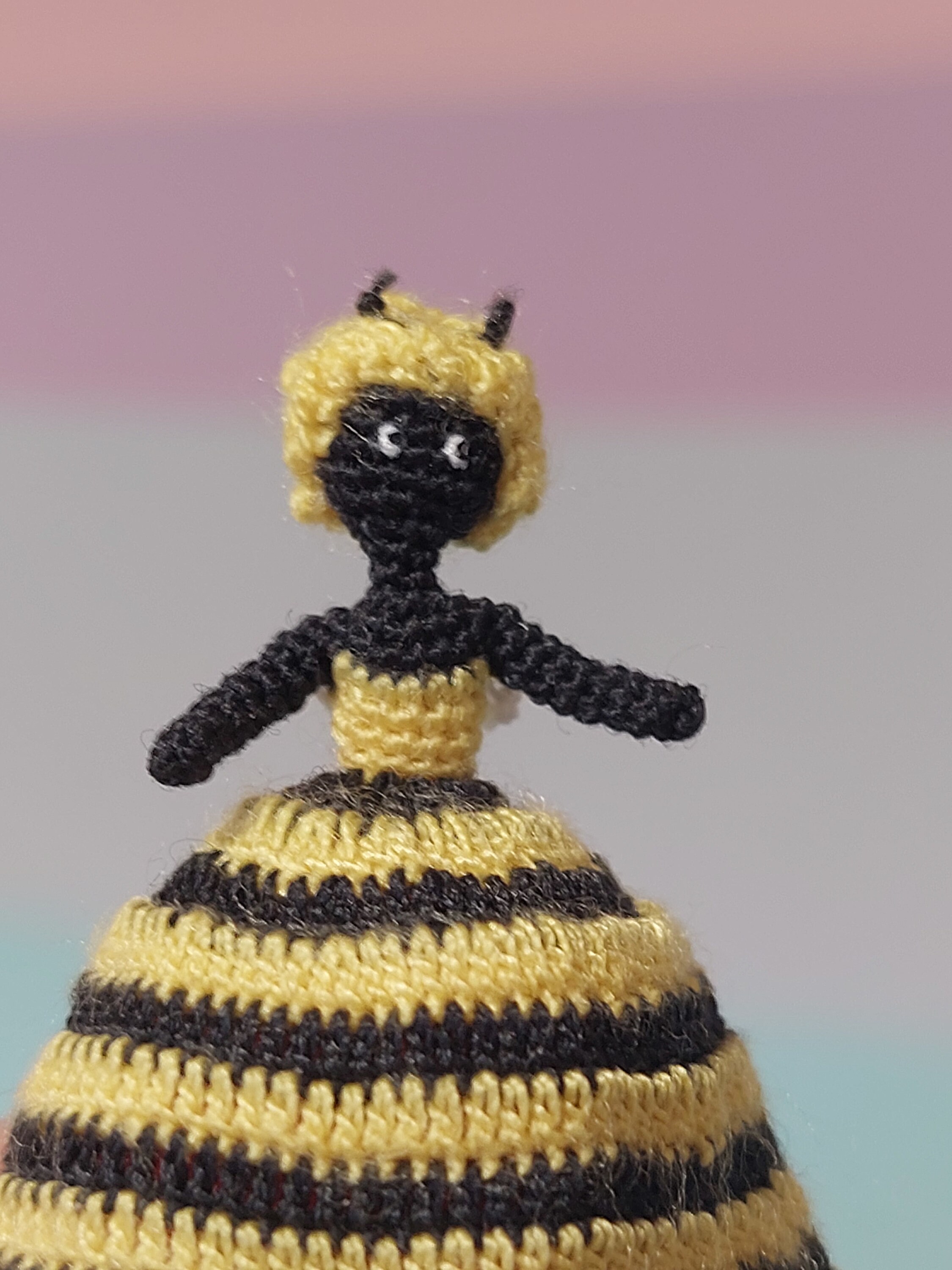 Reversible Doll Bee and Rose. Two Dolls in One. One of a Kind - Etsy