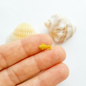 Gold Fish Micro Crochet Pattern. Crochet Fish Pattern. Golden Fish ...