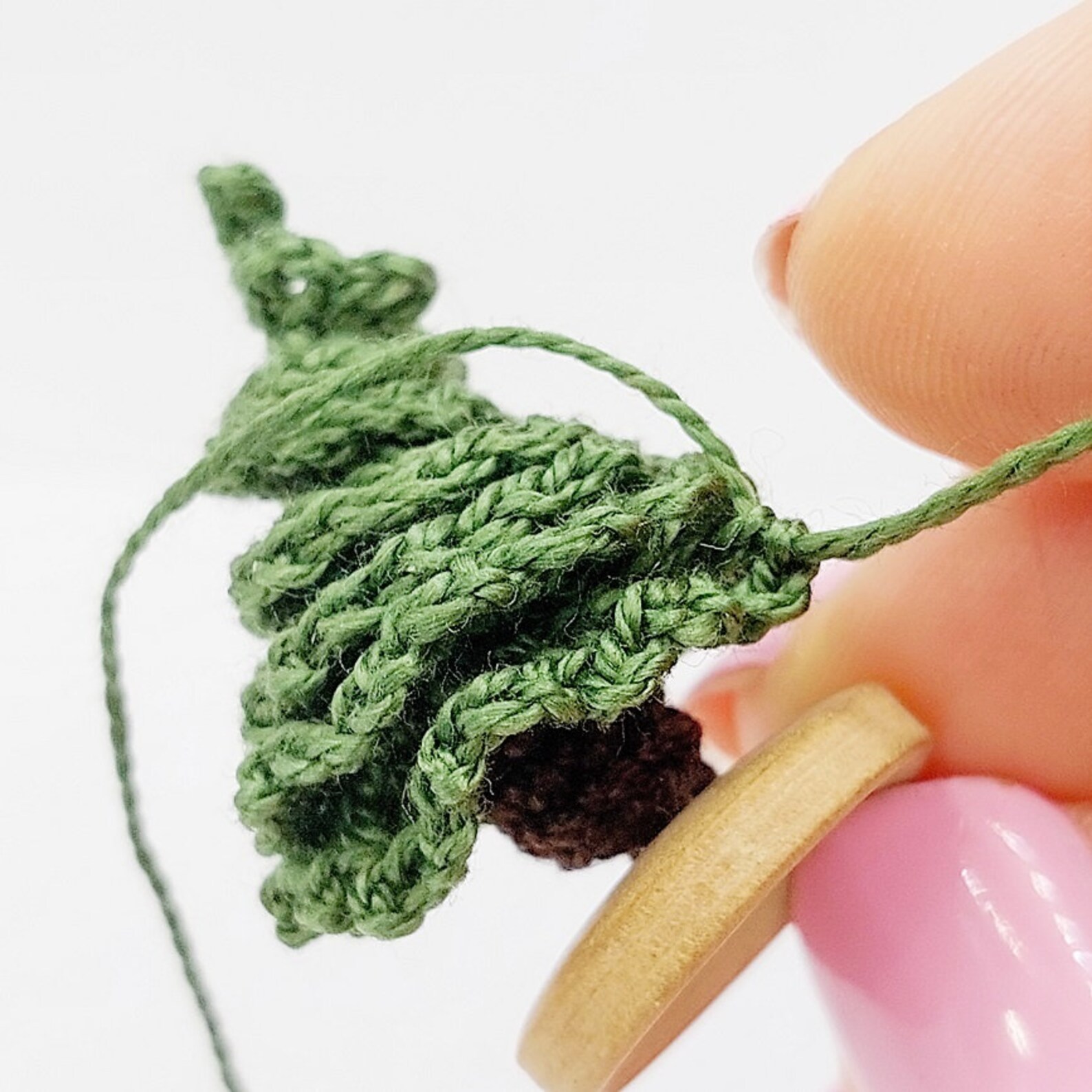 Christmas Tree Crochet Pattern. Dollhouse Miniature Christmas Tree. - Etsy