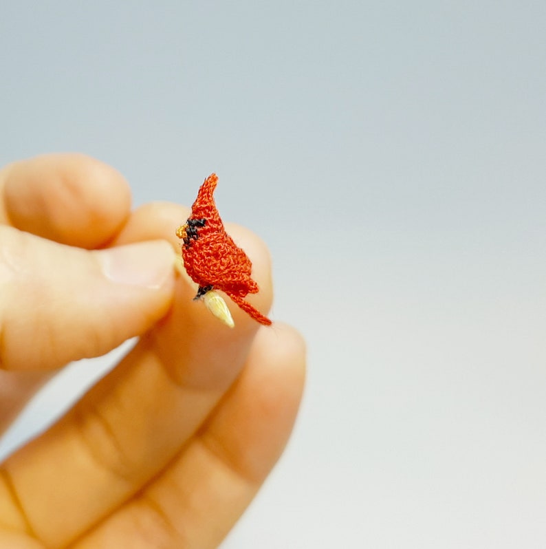 Cardinal Bird Crochet Pattern. Cardinal Photo Tutorial. Crochet ...