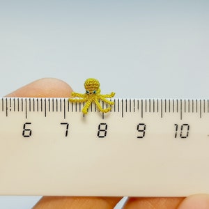 Octopus Micro Crochet Pattern. Crochet Octopus PDF Tutorial. How to ...