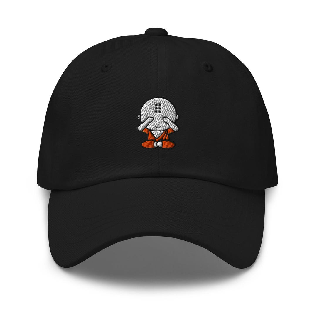 See No Evil Monk Embroidered Baseball Caps, Hats for Men, Sun Hats for ...