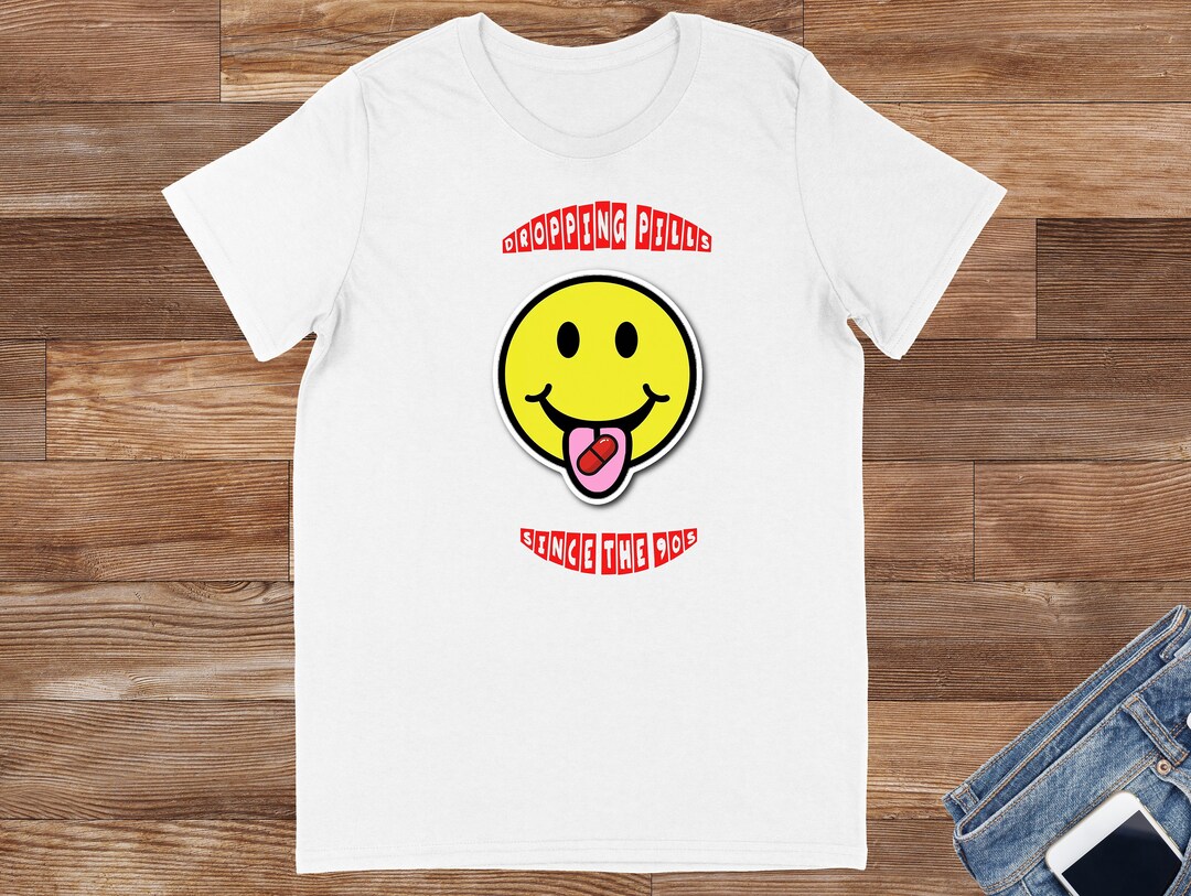 Raver-dropping Pills Since the 90s-extacy-acid House-acid-house Music ...