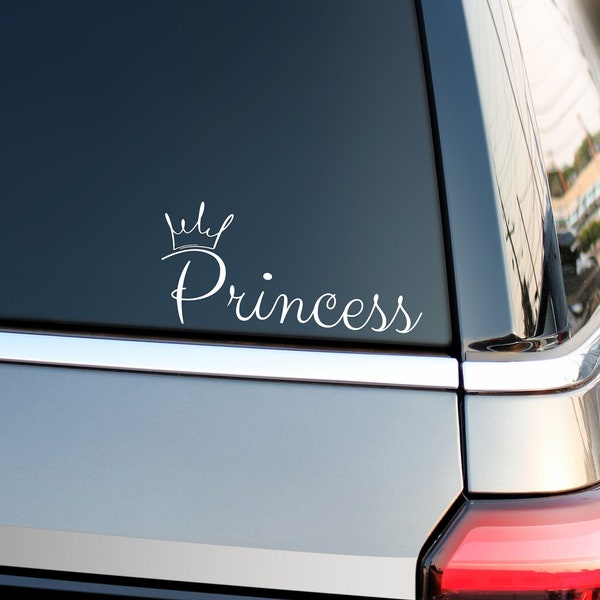 Princess Decal - Etsy