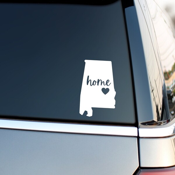 Alabama Window Decal - Etsy