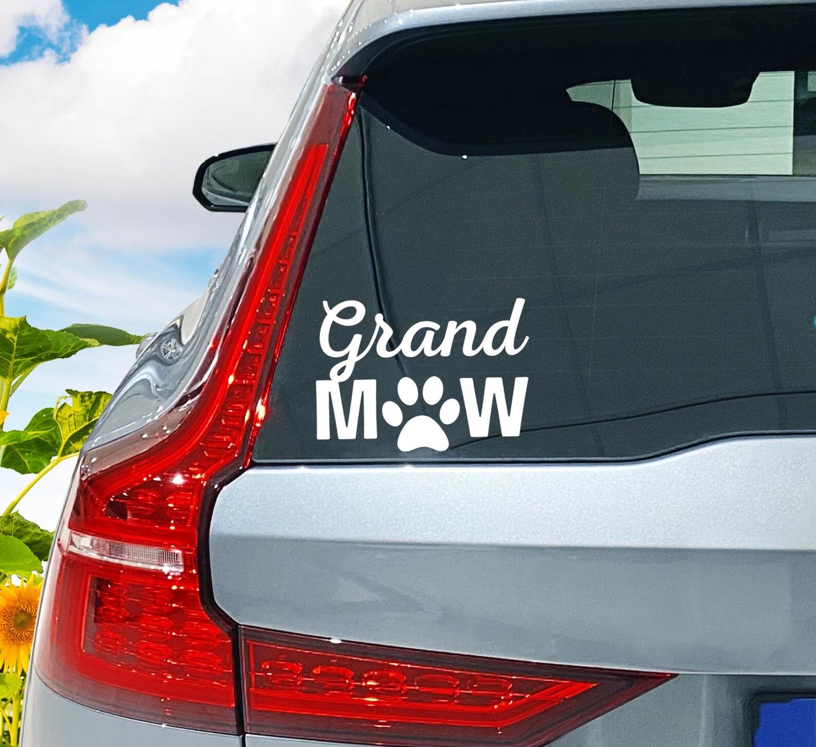 Grand Maw Vinyl Decal, Pet Grandparent Bumper Sticker - Etsy