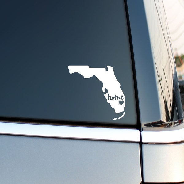 Florida Vinyl Decal - Etsy