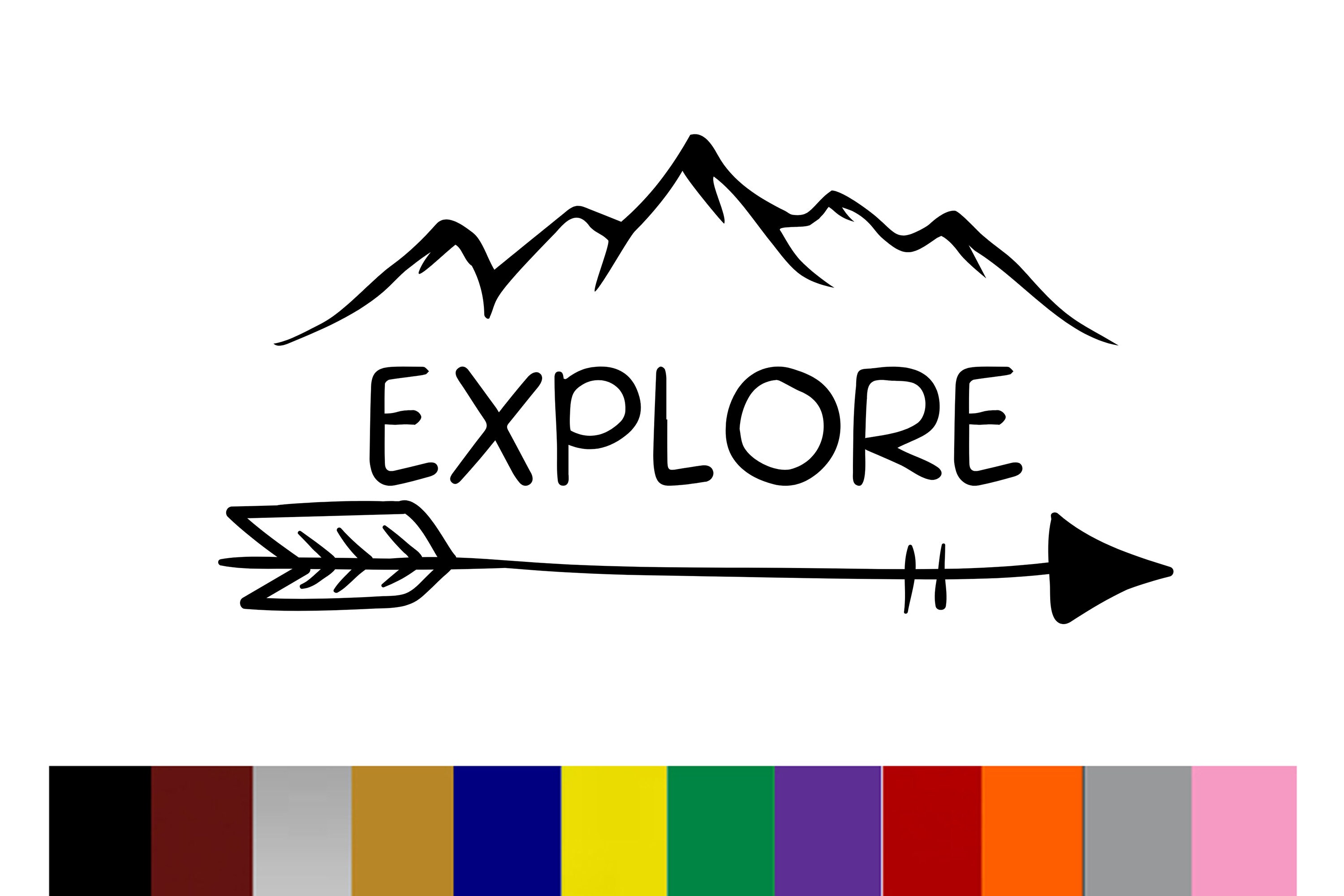 Explore Vinyl Decal Sticker Car Decal Truck Decal Tumbler - Etsy