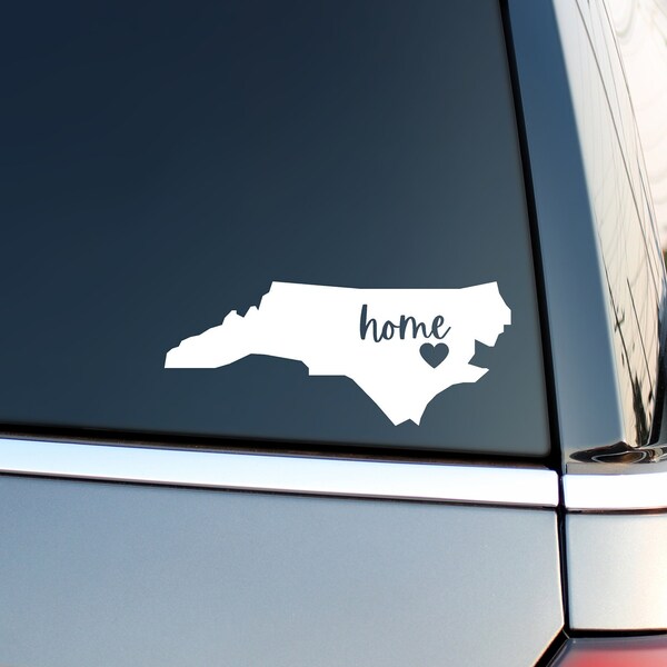 North Carolina Decal - Etsy