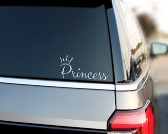 Driven by A Princess Bumper Sticker Vinyl Decal JDM Sticker - Etsy