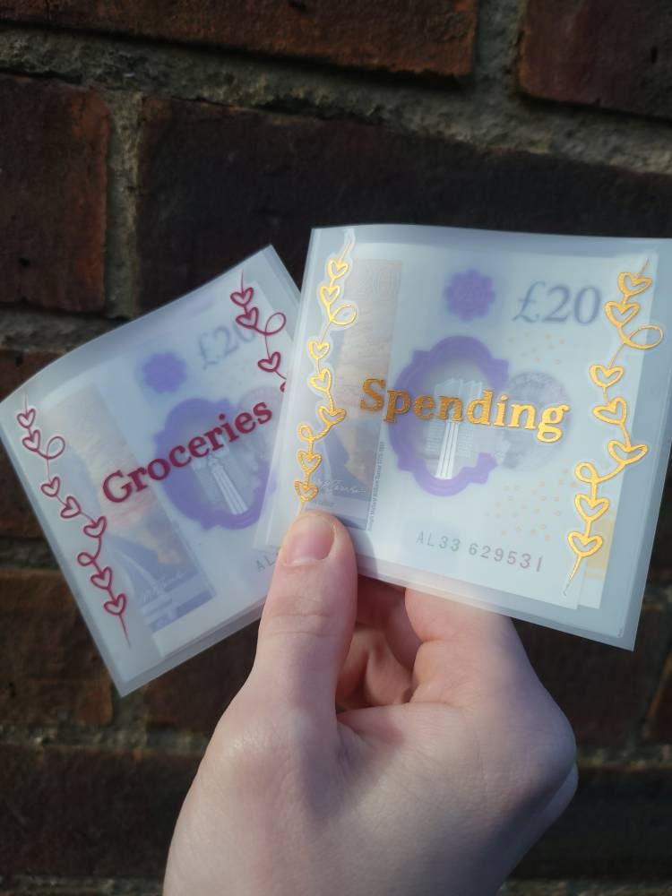 Mini Cash Envelopes 8.5 X 8cm Purse/wallet Sized Cash - Etsy UK